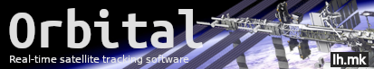 Orbital - Realtime satellite tracking system | orbital.lh.mk
